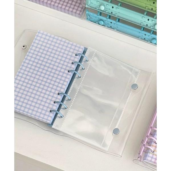 『タイムセール実施中』ZOZO問い合わせ番号:103776966ショップ:ショップにこにこ，ショップニコニコブランド:shopnikoniko，ショップニコニコ商品名:シール帳 クリア 大きめ 大きいサイズ リフィル 10枚付 A6サイズ ...