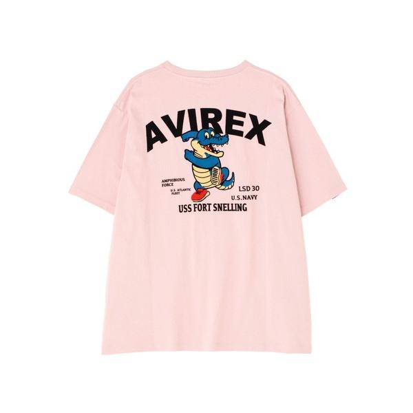 ZOZO問い合わせ番号:103776992ショップ:AVIREX WOMAN，アヴィレックス ウーマンブランド:AVIREX，アヴィレックス商品名:《WEB＆DEPOT限定》USS FORT SNELLING T-SHIRTカテゴリ:トップ...