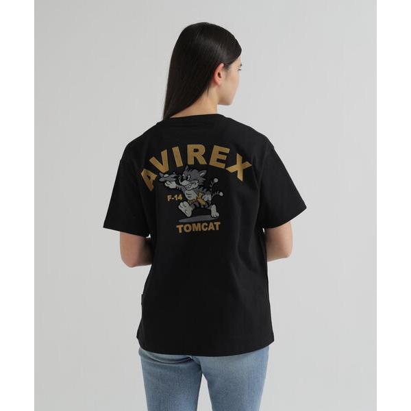 ZOZO問い合わせ番号:103776995ショップ:AVIREX WOMAN，アヴィレックス ウーマンブランド:AVIREX，アヴィレックス商品名:《WEB＆DEPOT限定》TOMCAT T-SHIRTカテゴリ:トップス>Tシャツ/カ...