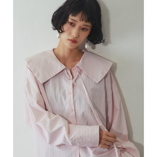 ZOZO問い合わせ番号:103777121ショップ:SMILE ORCHID，スマイルオーキッドブランド:ANOTHER S，アナザーエス商品名:ストライプビックカラーシャツカテゴリ:トップス>シャツ/ブラウスブランド品番:asR33...