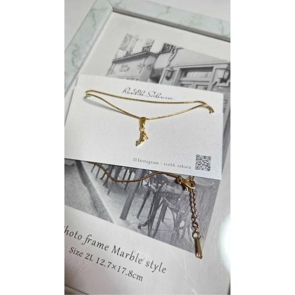 ZOZO問い合わせ番号:103777165ショップ:TONE，トーンブランド:tone，トーン商品名:【ReeHK.Sakura】ハイヒールネックレス (MA)カテゴリ:アクセサリー>ネックレスブランド品番:Reehk-54素材:ステ...