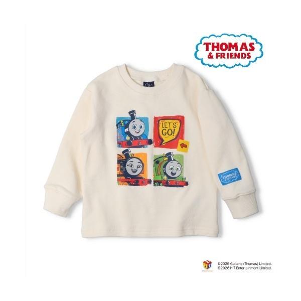 ZOZO問い合わせ番号:103777276ショップ:こどもの森e-shop，コドモノモリイーショップブランド:Crescent，クレッセント商品名:きかんしゃトーマス裏毛トレーナーカテゴリ:トップス>スウェットブランド品番:N1669...