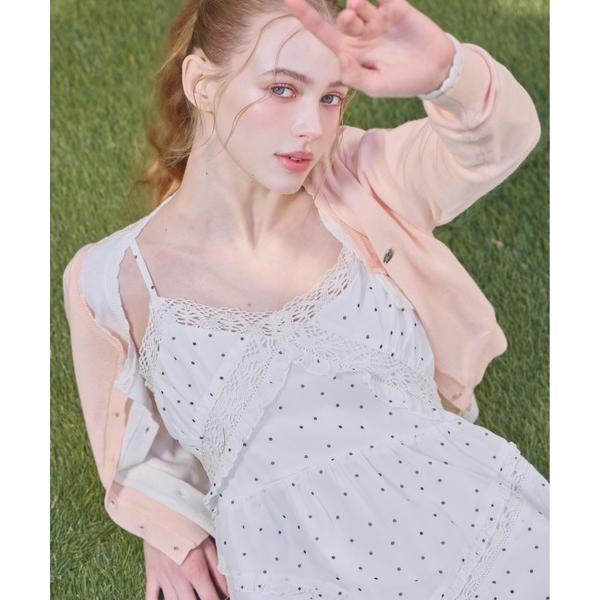 ZOZO問い合わせ番号:103778045ショップ:Heather，ヘザーブランド:Heather，ヘザー商品名:モチーフスカラップカーディガン　656619カテゴリ:トップス>カーディガン/ボレロブランド品番:656619素材:アク...