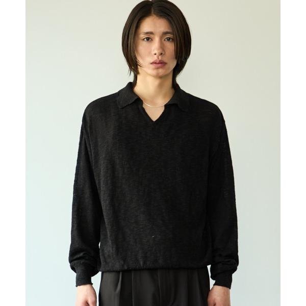 ZOZO問い合わせ番号:103778564ショップ:SINSS，シンスブランド:SINSS，シンス商品名:Slub skipper LS T-shirt / スラブスキッパーロングスリーブTカテゴリ:トップス>ニット/セーターブランド...