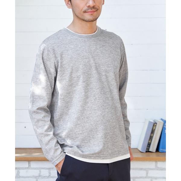 ZOZO問い合わせ番号:103778590ショップ:ikka LOUNGE，イッカラウンジブランド:ikka，イッカ商品名:【雑誌MonoMax4月号掲載】速乾ピケレイヤードロンT「小泉孝太郎さん着用モデル」カテゴリ:トップス>Tシャ...