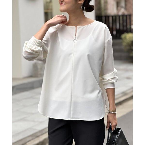 ZOZO問い合わせ番号:103778741ショップ:BEARDSLEY，ビアズリーブランド:LIVETART，リヴェタート，BEARDSLEY，ビアズリー商品名:《LIVETART》リングジップ前後ブラウスカテゴリ:トップス>シャツ/...