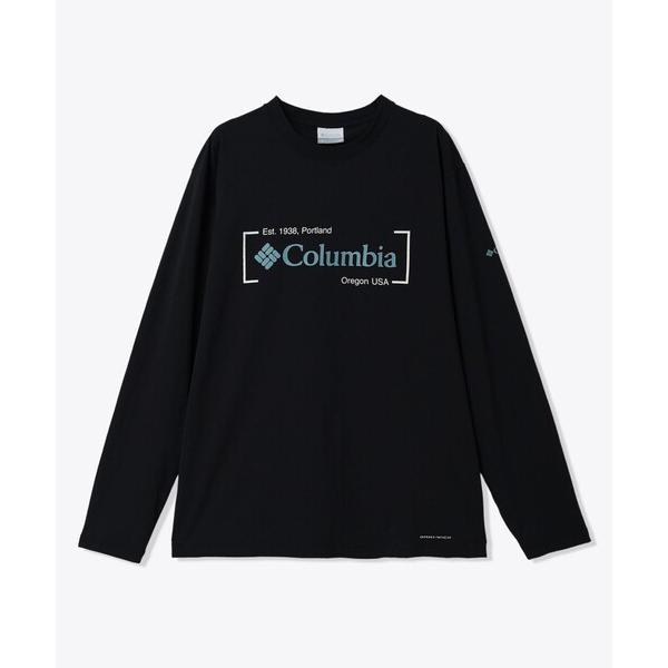 ZOZO問い合わせ番号:103778797ショップ:Columbia，コロンビアブランド:Columbia，コロンビア商品名:Columbia/ ライトキャニオングラフィックロングスリーブTシャツ /コロンビアカテゴリ:トップス>Tシ...