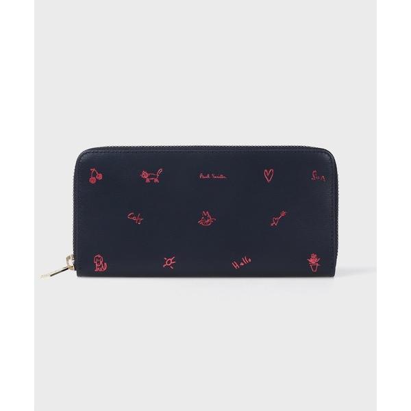 ZOZO問い合わせ番号:103779188ショップ:Paul Smith，ポール・スミスブランド:Paul Smith，ポールスミス商品名:カラードゥードゥル ラウンドジップ 長財布 / 555433 W181カテゴリ:財布/小物>財...