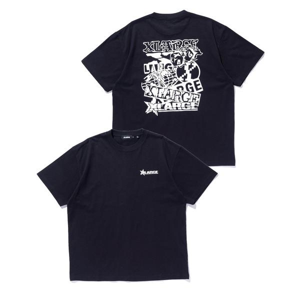 ZOZO問い合わせ番号:103779297ショップ:XLARGE，エクストララージブランド:XLARGE，エクストララージ商品名:COMPILATION LOGO S/S TEEカテゴリ:トップス>Tシャツ/カットソーブランド品番:1...