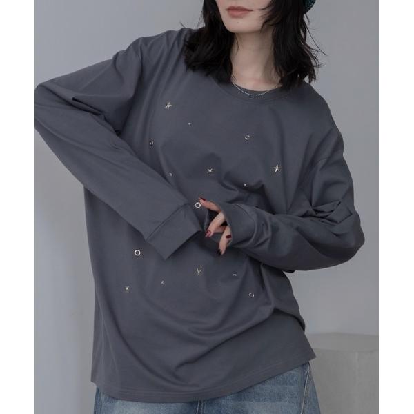 『タイムセール実施中』参考価格：4，620円発売時期：2025年09月コンディション：A（使用感なし）数回使用した程度で使用感が感じられないアイテム参考商品名：ランダムスタッツロングTシャツ/ユニセックス/新色追加参考品番：VCIZI254...