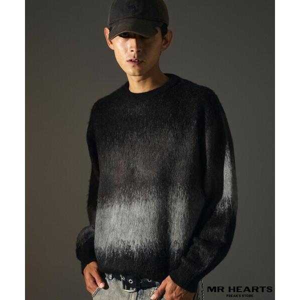 参考価格：5，995円発売時期：2024年09月コンディション：A（使用感なし）数回使用した程度で使用感が感じられないアイテム参考商品名：限定展開 MR HEARTS/ミスターハーツ GRADATION CREW NECK KNIT参考品番...
