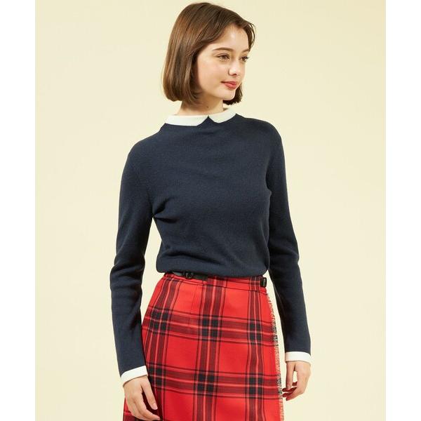 参考価格：26，400円発売時期：2024年10月コンディション：B（目立つ使用感なし）使用感が少ない、または気にならないアイテム襟周り・袖口：汚れ参考商品名：Cleric Collar Knit ロングスリーブ参考品番：H5N51411_...