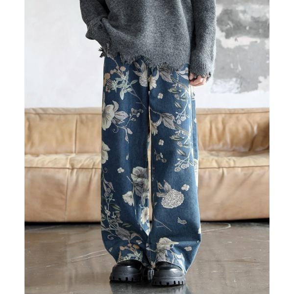 『セール実施中』参考価格：7，678円発売時期：2024年02月コンディション：A（使用感なし）数回使用した程度で使用感が感じられないアイテム参考商品名：【FVLMEN】vintage flower print wide denim/ビンテ...