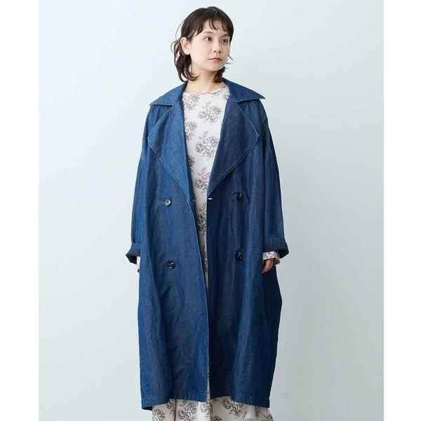 参考価格：18，590円発売時期：2022年09月コンディション：A（使用感なし）数回使用した程度で使用感が感じられないアイテム参考商品名：ＭＥＤＥ１９Ｆ　表情のあるリネンデニムのミリタリーコート参考品番：338414【商品に関する注意事項...