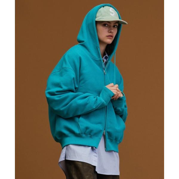 参考価格：7，920円発売時期：2024年08月コンディション：B（目立つ使用感なし）使用感が少ない、または気にならないアイテム前身頃：汚れ参考商品名：Heavy weight double zip-up hoodie /ヘビーウェイトダブ...