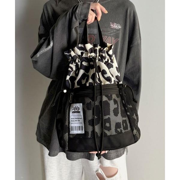 『セール実施中』参考価格：5，999円発売時期：2025年08月コンディション：A（使用感なし）数回使用した程度で使用感が感じられないアイテム参考商品名：《JaVa ジャバコラボ》毎日の相棒バッグ！メッシュ使い巾着２WAYリュック参考品番：...