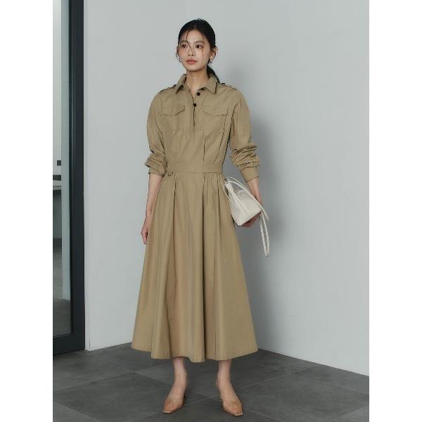 『タイムセール実施中』ZOZO問い合わせ番号:103814775ショップ:anuans，アニュアンスブランド:anuans，アニュアンス商品名:トレンチライクフレアワンピースカテゴリ:ワンピース/ドレス>ワンピースブランド品番:152...