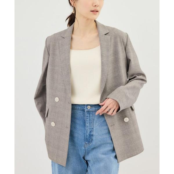 ZOZO問い合わせ番号:103814835ショップ:ROPE' PICNIC，ロぺピクニックブランド:ROPE' PICNIC，ロペピクニック商品名:メランジドビーチェックジャケット/セットアップ対応・防シワ・接触冷感カテゴリ:ジャケット/...