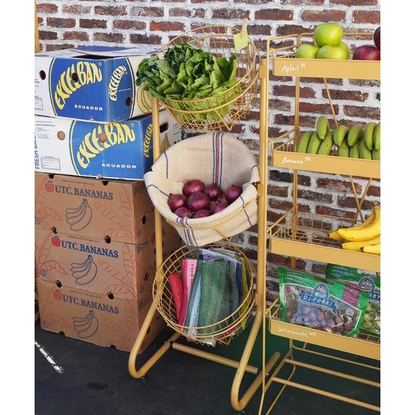 ZOZO問い合わせ番号:103815017ショップ:DULTON，ダルトンブランド:DULTON，ダルトン商品名:WIRE ROUND RACK SAND BEIGE/ワイヤー ラウンド ラックカテゴリ:インテリア>収納グッズブランド...