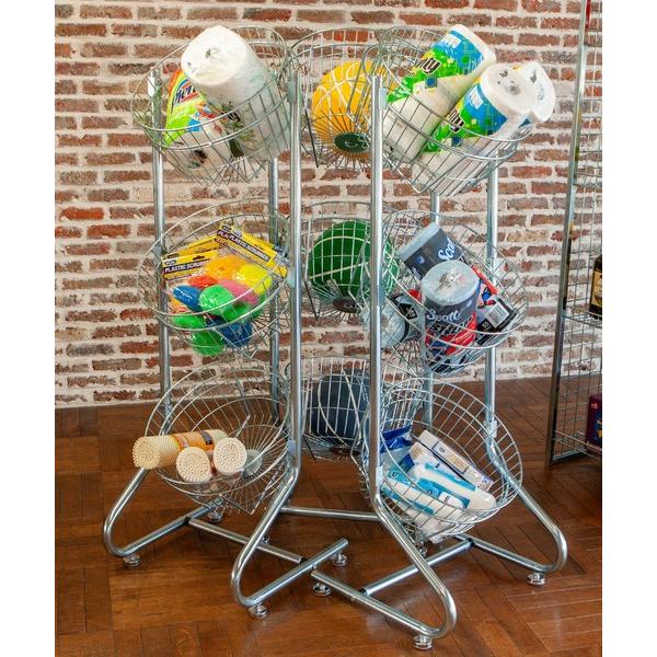 ZOZO問い合わせ番号:103815018ショップ:DULTON，ダルトンブランド:DULTON，ダルトン商品名:WIRE ROUND RACK GALVANIZED/ワイヤー ラウンド ラックカテゴリ:インテリア>収納グッズブランド...