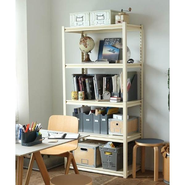 ZOZO問い合わせ番号:103815023ショップ:DULTON，ダルトンブランド:DULTON，ダルトン商品名:STEEL SHELF 5 LAYER DARK GREEN/スチール シェルフ 棚 5段カテゴリ:インテリア>収納グッ...