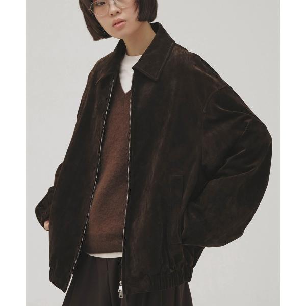 ZOZO問い合わせ番号:103815115ショップ:TODAYFUL，トゥデイフルブランド:TODAYFUL，トゥデイフル商品名:Suede Zip Blousonカテゴリ:ジャケット/アウター>ブルゾンブランド品番:12620204...