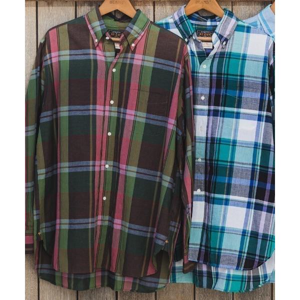 ZOZO問い合わせ番号:103815323ショップ:BEAMS MEN，ビームス メンブランド:BEAMS PLUS，ビームスプラス商品名:B.D. Classic-fit Madrasカテゴリ:トップス>シャツ/ブラウスブランド品番...