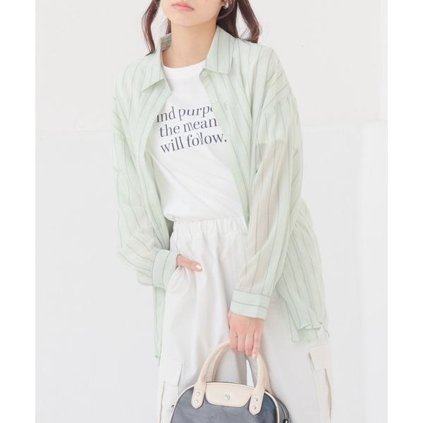 ZOZO問い合わせ番号:103815808ショップ:Honeys，ハニーズブランド:Honeys，ハニーズ，COLZA，コルザ商品名:Ｔシャツ付シアーシャツカテゴリ:トップス>シャツ/ブラウスブランド品番:534-61-0218素材:...