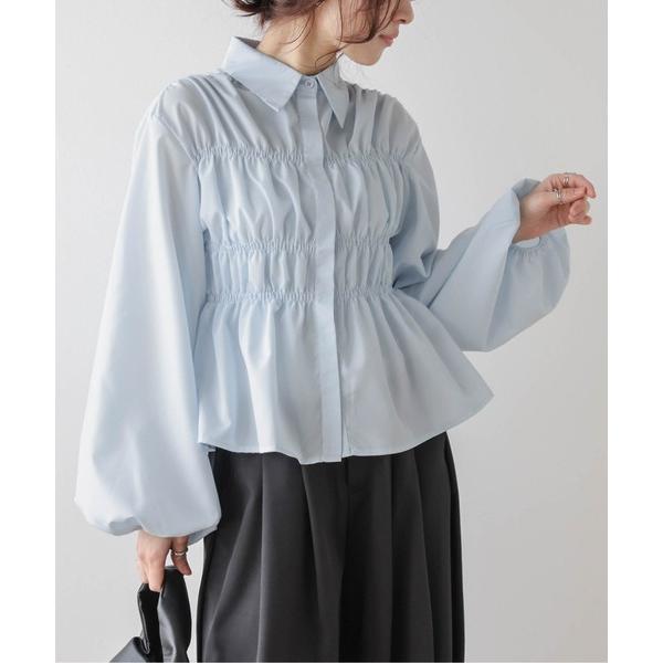 『タイムセール実施中』ZOZO問い合わせ番号:103816510ショップ:SUGAR BISKET，シュガービスケットブランド:AMELY，エミリー，SUGAR BISKET，シュガービスケット商品名:シャーリングギャザー ブラウスカテゴリ...