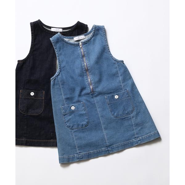 ZOZO問い合わせ番号:103816576ショップ:IENA，イエナブランド:IENA ENFANT，イエナアンファン商品名:【DAILY DENIM COLLECTION】BASICデニムワンピース kidsカテゴリ:ワンピース/ドレス&...