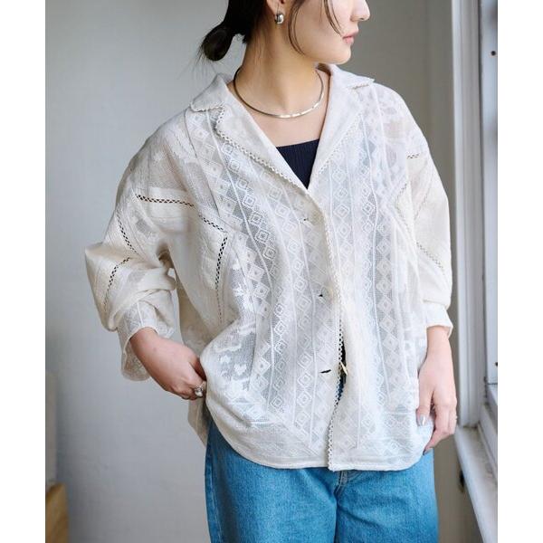 『タイムセール実施中』ZOZO問い合わせ番号:103816756ショップ:CIAOPANIC TYPY，チャオパニックティピーブランド:CIAOPANIC TYPY，チャオパニックティピー商品名:【india】レースリメイク風シャツジャケッ...