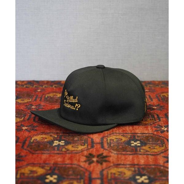 ZOZO問い合わせ番号:103817016ショップ:MIG&amp;DEXI，ミグアンドディキシーブランド:MRFATMAN，ミスターファットマン商品名:EMBROIDERY FLIP CAPカテゴリ:帽子>キャップブランド品番:52...