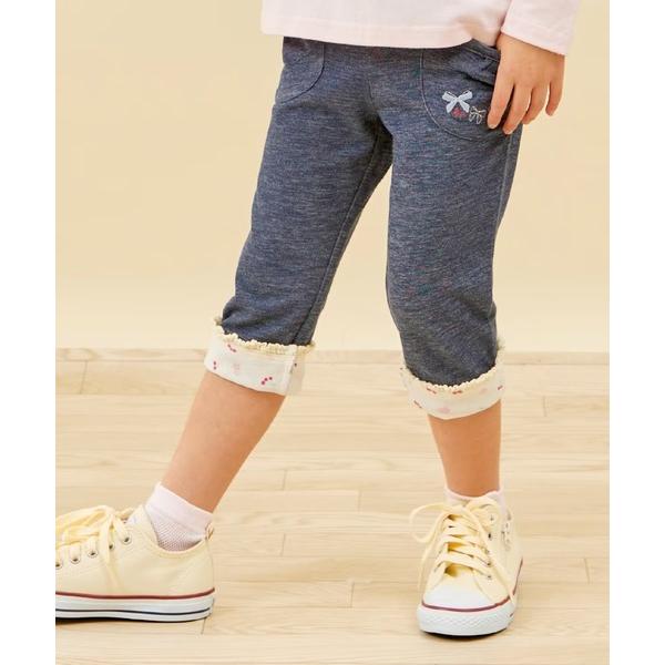 ZOZO問い合わせ番号:103817043ショップ:KP，ケーピーブランド:KP，ケーピー商品名:デニム風ニットツイル 裾折り返しパンツ 7分丈カテゴリ:パンツ>その他パンツブランド品番:2161104素材:本体：綿98% ポリウレタ...