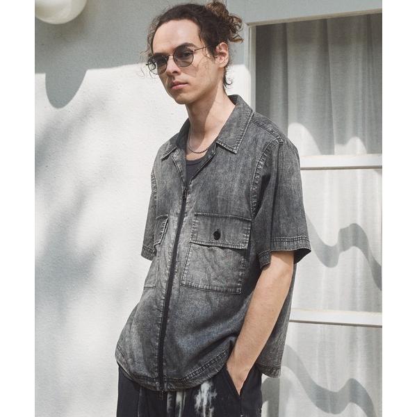 ZOZO問い合わせ番号:103817204ショップ:CJ Div.，シージェイディビジョンブランド:Casper John，キャスパージョン商品名:Chemical zip CPO shirts/ケミカルジップCPOシャツカテゴリ:トップス...