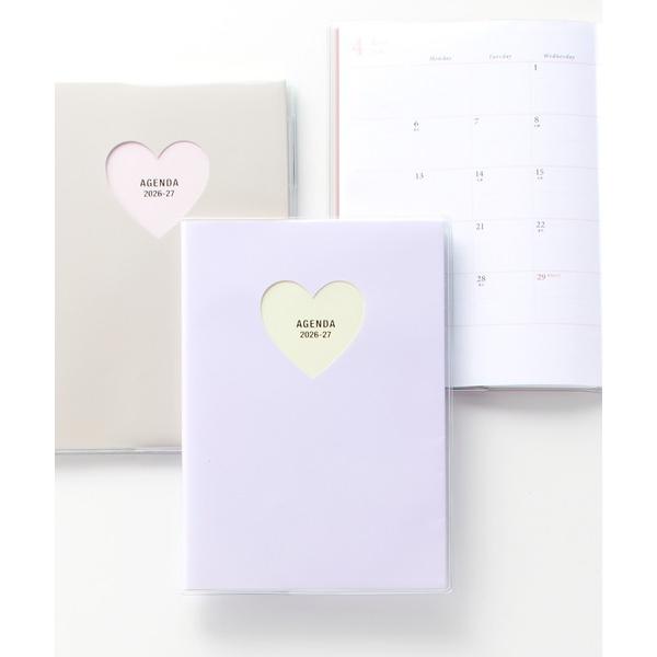 ZOZO問い合わせ番号:103817209ショップ:MARK'S，マークスブランド:MARK'S，マークス商品名:マークス 手帳 2026 スケジュール帳 2026年3月始まり 月間ブロック B6正寸 ホール・ハートカテゴリ:雑貨/ホビー&...