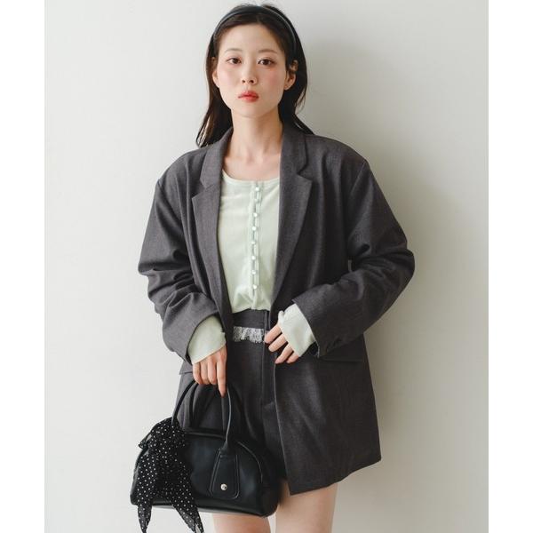 『タイムセール実施中』ZOZO問い合わせ番号:103817893ショップ:Kastane，カスタネブランド:Kastane，カスタネ商品名:【2026SSカタログ/セットアップ対応/レース取り外し可】レースマルチウェイジャケットカテゴリ:ジ...