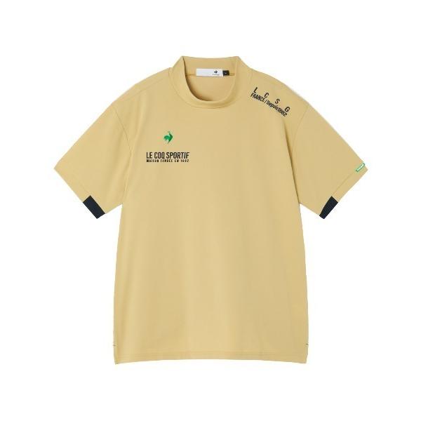 ZOZO問い合わせ番号:103818114ショップ:DESCENTE STORE GOLF，デサントストアゴルフブランド:le coq sportif GOLF，ルコックスポルティフゴルフ商品名:マーキングデザイン半袖モックネックシャツカテ...