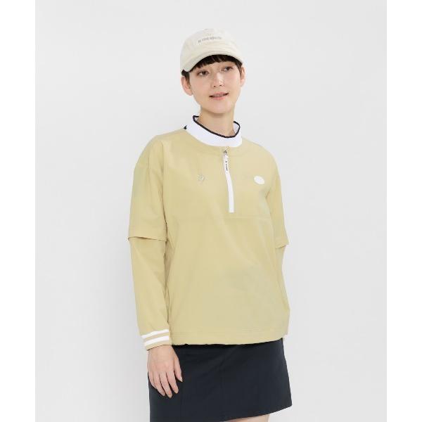 『タイムセール実施中』ZOZO問い合わせ番号:103818200ショップ:DESCENTE STORE GOLF，デサントストアゴルフブランド:le coq sportif GOLF，ルコックスポルティフゴルフ商品名:2WAYクルーネックブ...
