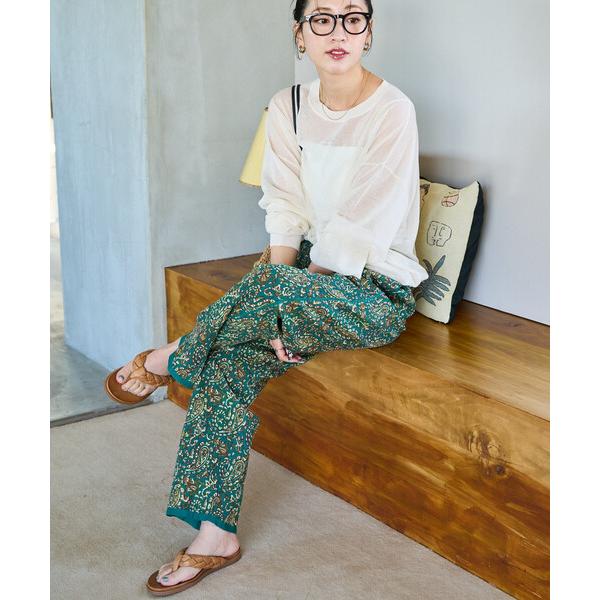 『タイムセール実施中』ZOZO問い合わせ番号:103818267ショップ:FREAK'S STORE，フリークスストアブランド:FREAK'S STORE，フリークスストア商品名:限定展開　インド ペイズリー イージーパンツカテゴリ:パンツ...