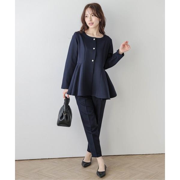 『タイムセール実施中』ZOZO問い合わせ番号:103819311ショップ:SUGAR BISKET，シュガービスケットブランド:AMELY，エミリー，SUGAR BISKET，シュガービスケット商品名:ペプラムジャケット＆テーパードパンツ ...