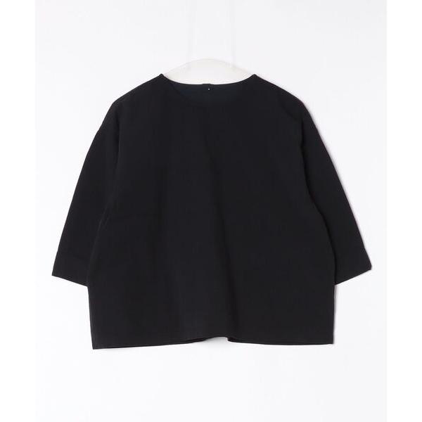 ZOZO問い合わせ番号:103820322ショップ:quadro / sot，クオドロ / ソットブランド:quadro，クオドロ商品名:コットン7分袖プルオーバーカテゴリ:トップス>シャツ/ブラウスブランド品番:Q316001素材:...