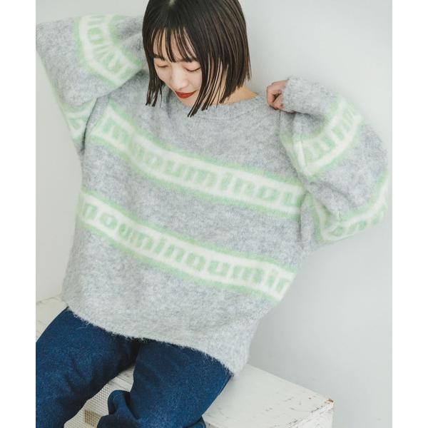 『セール実施中』参考価格：7，990円発売時期：2023年12月コンディション：A（使用感なし）数回使用した程度で使用感が感じられないアイテム参考商品名：シャギーボーダーロゴニット参考品番：IT37-22A031【商品に関する注意事項】・こ...