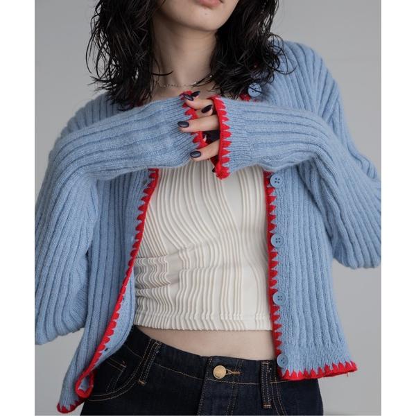 参考価格：5，280円発売時期：2025年01月コンディション：A（使用感なし）数回使用した程度で使用感が感じられないアイテム参考商品名：配色ステッチニットカーディガン/新色追加参考品番：VCIZI254038/BAIZI251009【商品...