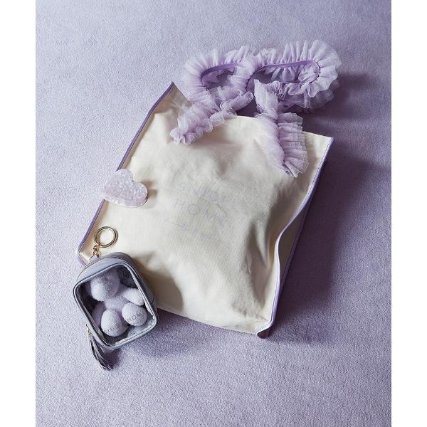 参考価格：5，940円発売時期：2024年08月コンディション：A（使用感なし）数回使用した程度で使用感が感じられないアイテム参考商品名：チュールキャンバスバッグ参考品番：SHGB249007【商品に関する注意事項】・こちらの商品画像は、実...