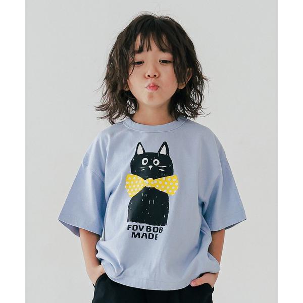 ZOZO問い合わせ番号:103842792ショップ:MAZEMAZE，マゼマゼブランド:FOV，フォブ商品名:フォブ F/B CAT Tシャツカテゴリ:トップス>Tシャツ/カットソーブランド品番:606484素材:20/-OE天竺 本...