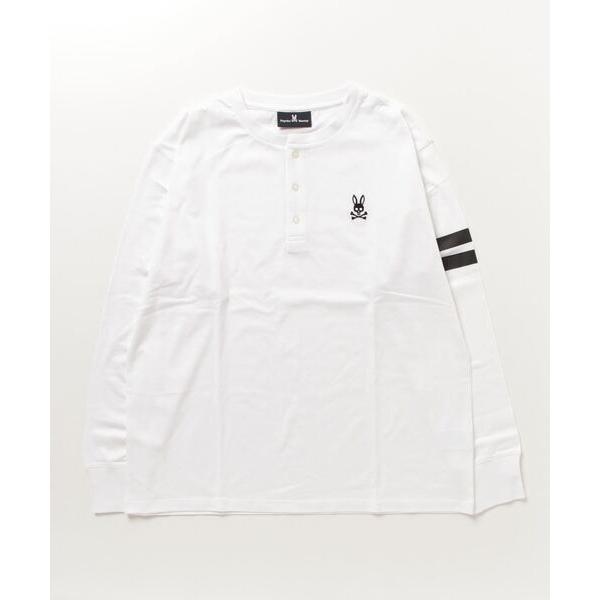 『セール実施中』参考価格：9，900円発売時期：2023年07月コンディション：C（やや使用感あり）使用感があり、やや気になる傷や汚れがあるアイテム全体的：汚れ袖口：毛玉参考商品名：[EC限定]スリーブライン ヘンリーネックロングスリーブT...