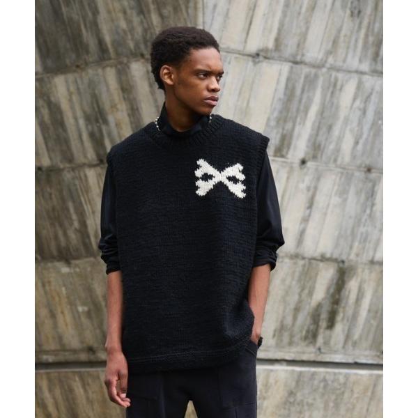 参考価格：28，600円発売時期：2023年10月コンディション：D（傷・汚れあり）傷や汚れがあるが使用には問題ないアイテム全体的：汚れ、色あせ、毛玉参考商品名：MacMahon Knitting Mills/マクマホンニッティングミルズ ...