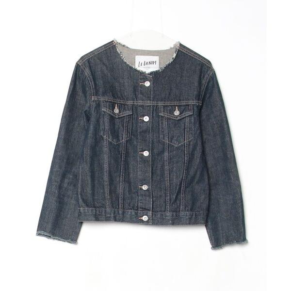 参考価格：14，300円発売時期：2018年07月コンディション：B（目立つ使用感なし）使用感が少ない、または気にならないアイテム留め具：汚れ参考商品名：LEDENIMノーカラーデニムブルゾン◆参考品番：18011912403030ZOZO...