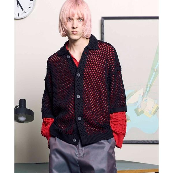 参考価格：12，100円発売時期：2025年03月コンディション：A（使用感なし）数回使用した程度で使用感が感じられないアイテム参考商品名：《UNISEX》Prime-Over Crochet Mesh Short Sleeve Knit ...