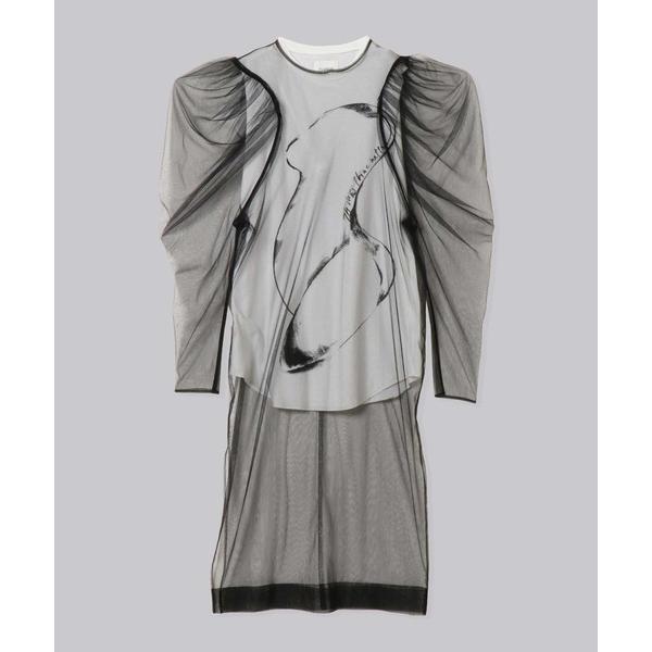 参考価格：25，300円発売時期：2024年12月コンディション：B（目立つ使用感なし）使用感が少ない、または気にならないアイテム首周り：汚れ付属品：インナー参考商品名：VOLUME SHOULDER TULLE BLOUSE &amp; ...